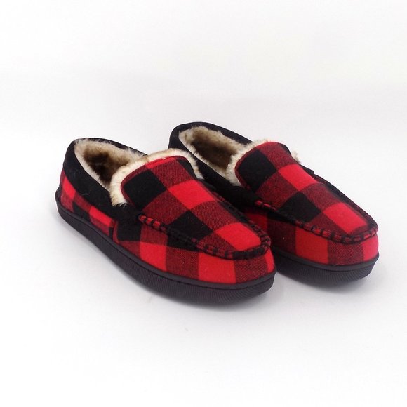 Club Room | Shoes | Club Room Mens Slippers Indoor Outdoor Red Black ...